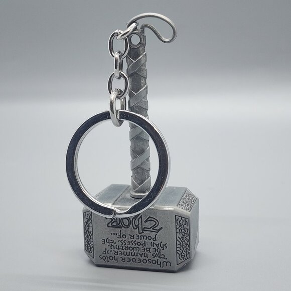 Marvel | Accessories | 25 Marvel Mjlnir Hammer Replica Keychain | Poshmark